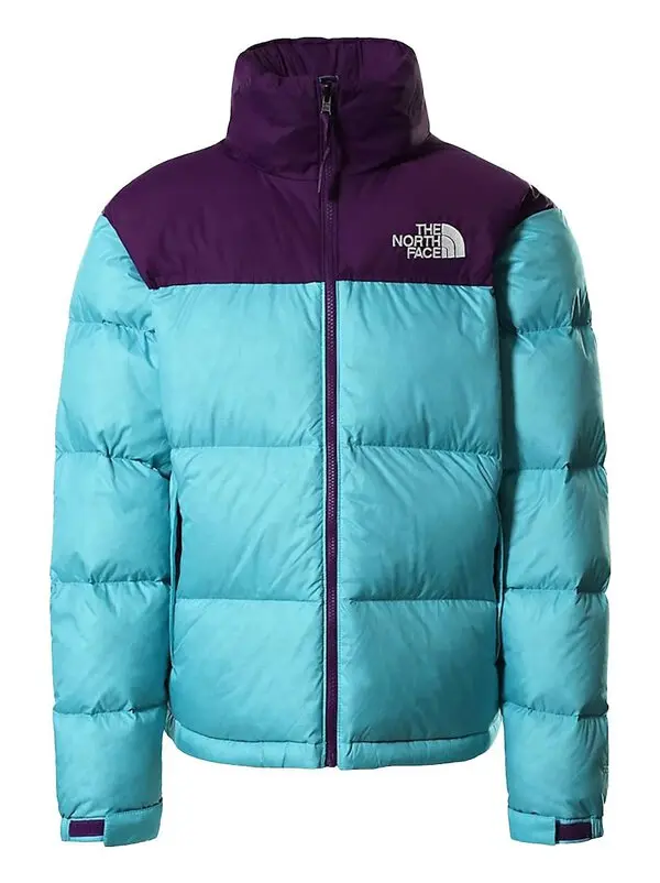 The North Face 1996 Retro Nuptse 700 Fill Packable Jacket - Transantarctic Blue/gravity Purple