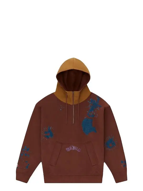 CONVERSE X Bandulu Hoodie - Brown/cappuccino