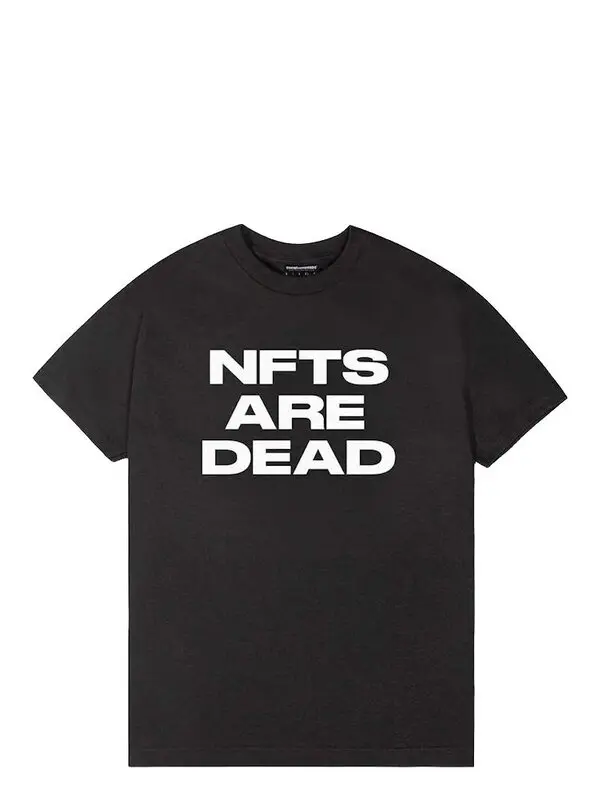 THE HUNDREDS Nfts Are Dead T-shirt - Black