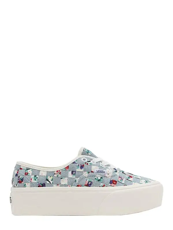 VANS Woven Authentic Stackform Sneakers - Light Blue/floral