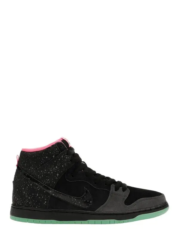 Nike Dunk High Premier Northern Lights Sneakers - Anthracite/black/hyper Pink