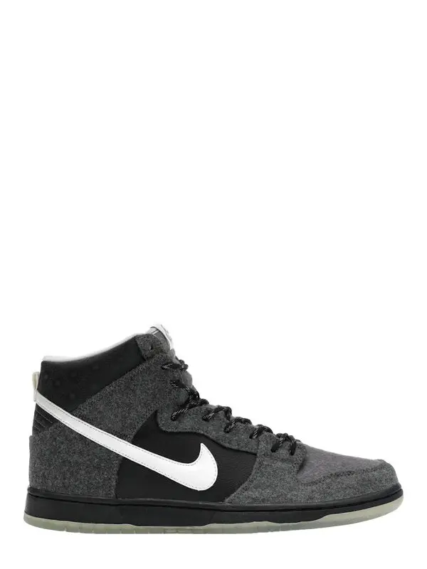 Nike Sb Dunk High Petoskey Premier Sneakers - Dark Charcoal/white/light Graphite