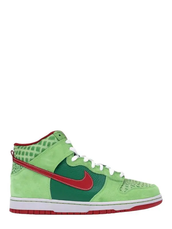 Nike Dunk High Pro Sneakers - Forest/ Varsity Red