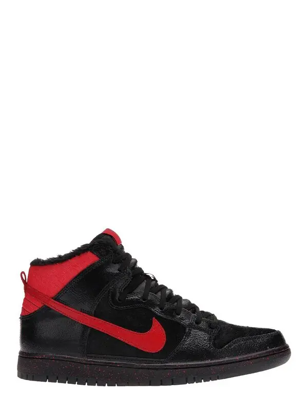 Nike Dunk High Krampusin Sneakers - Black/gym Red