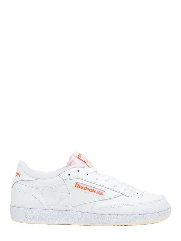 REEBOK Club C 85 Sneakers - White/ceramic Pink/orange Flare