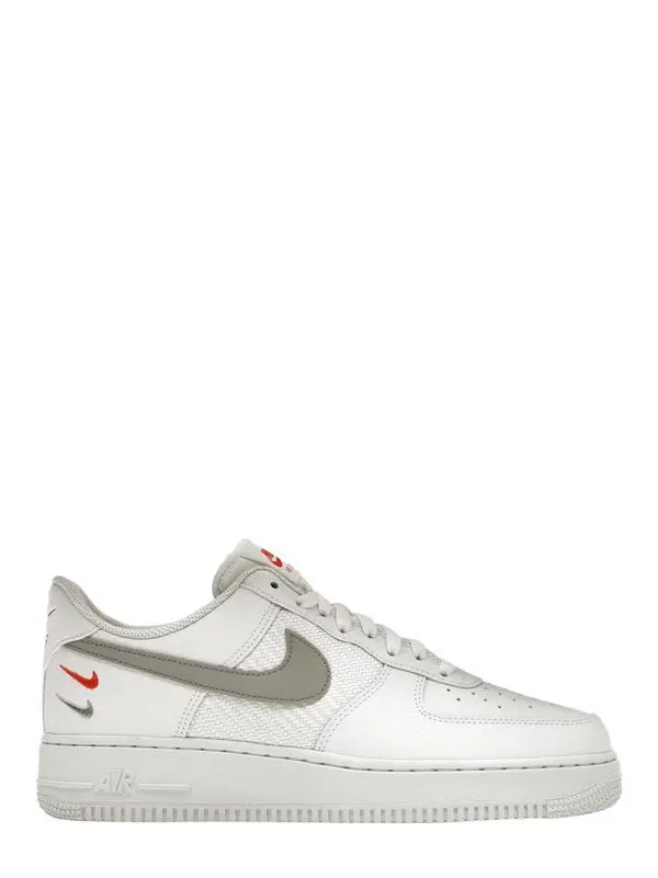 Nike Air Force 1 '07 Se Double Swoosh Sneakers - White/picante Red/wolf Grey