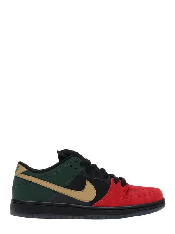 Nike Dunk Low Bhm Sneakers - Unvrsty Red/metallic Gold/gorge Green