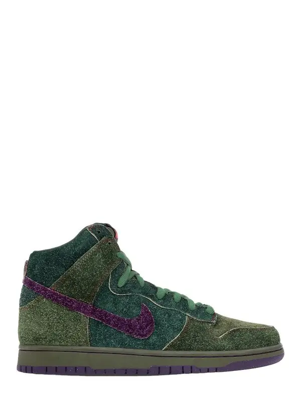 Nike Dunk High Skunk 420 Sneakers - Black/forest/vintage Purple