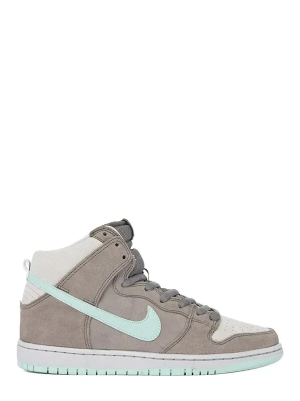 Nike Sb Dunk High Sneakers - Soft Grey/medium Mint
