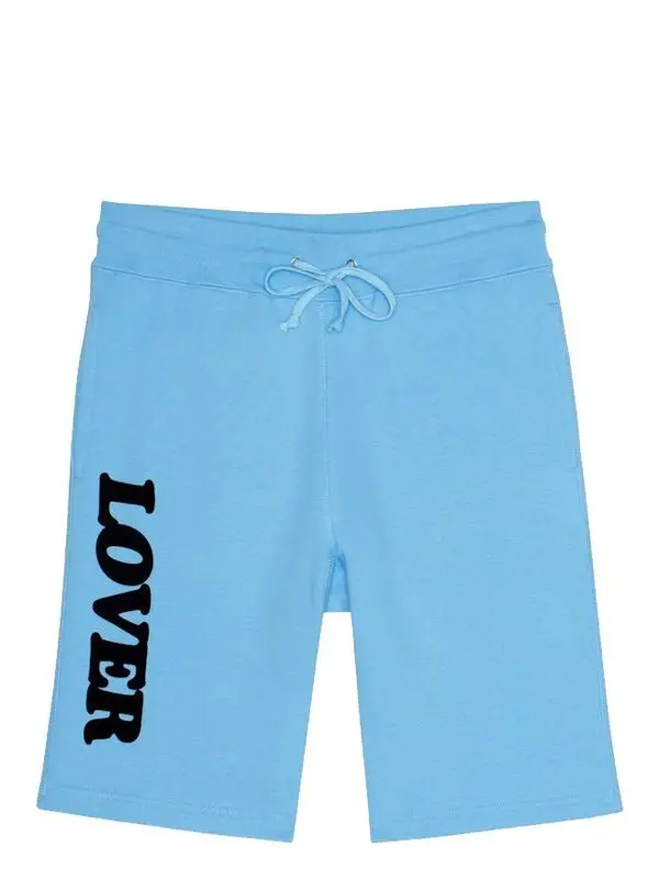 BIANCA CHANDON Lover Sweatshorts - Baby Blue/black