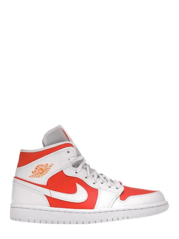 JORDAN 1 Mid Se Sneakers - Bright Citrus/white