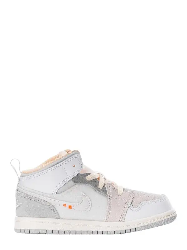 JORDAN 1 Mid Se Craft Sneakers - White/phantom/sail