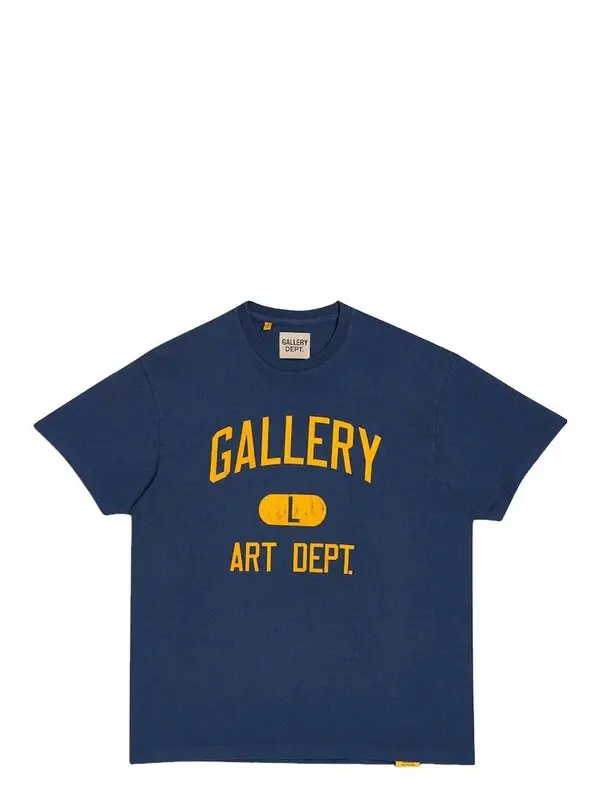 GALLERY DEPT. Art Dept Tee Shirt - Navy Blue