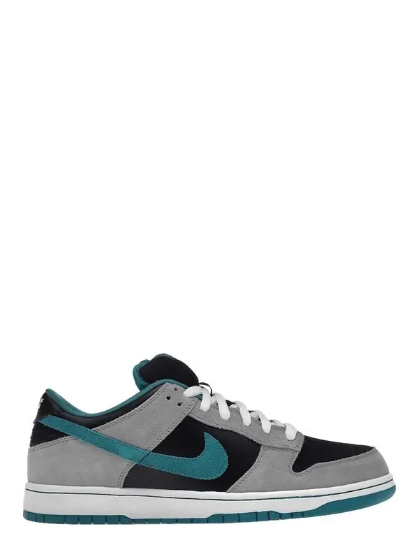 Nike Dunk Low Chrome Ball Incident - Black/radiant Emerald/mdm Grey