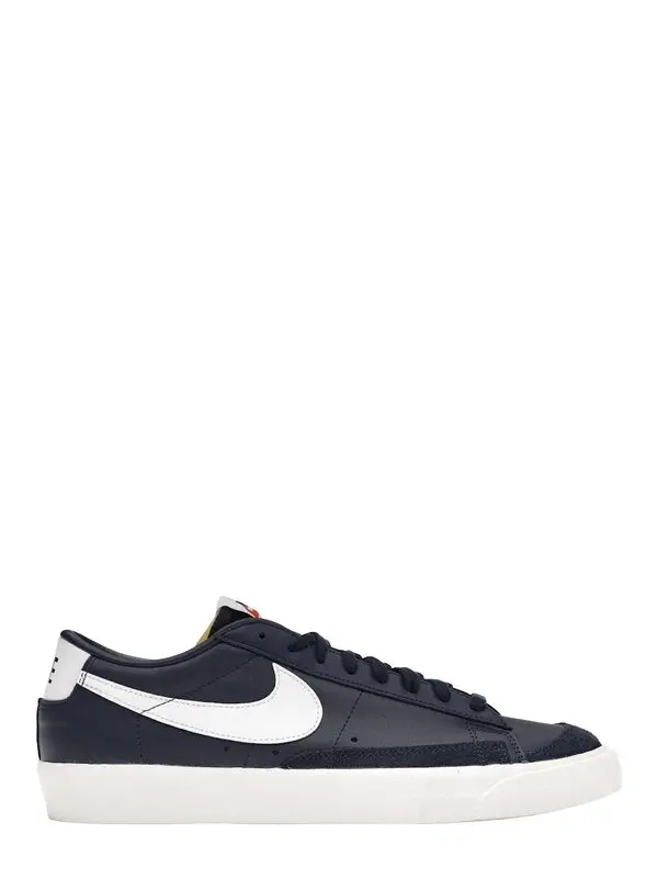Nike Blazer Low 77 Vintage Sneakers - Midnight Navy Blue/sail/white