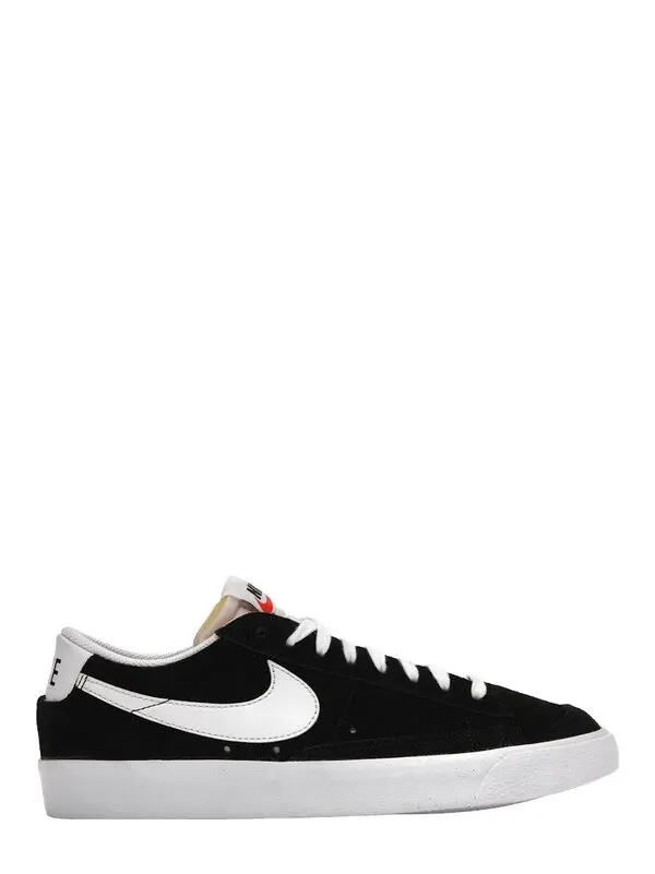 Nike Blazer Low 77 Suede Sneakers - Black/white