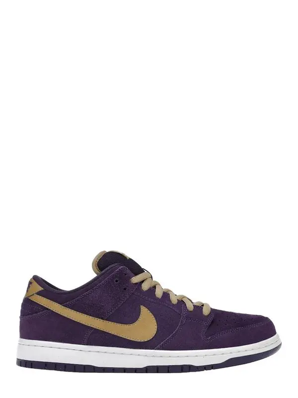 Nike Dunk Low Sneakers - Quasar Purple/metallic Gold/white