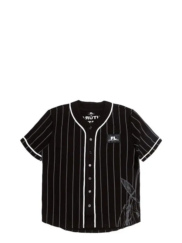 FUTURA LABORATORIES Pointman Baseball Jersey - Black