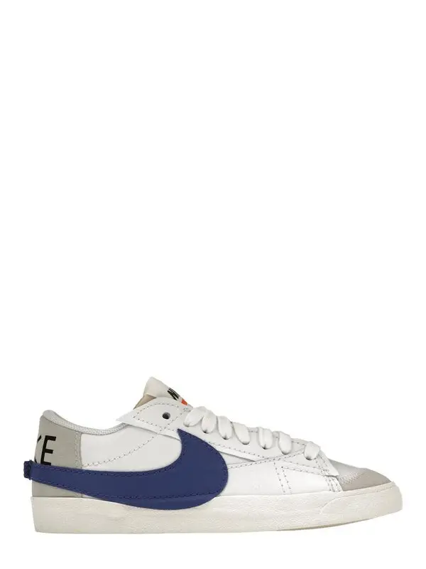 Nike Blazer Low 77 Jumbo - White/old Royal/light Bone