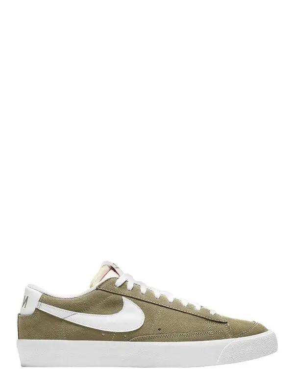 Nike Blazer Low 77 Suede Sneakers - Medium Khaki/white
