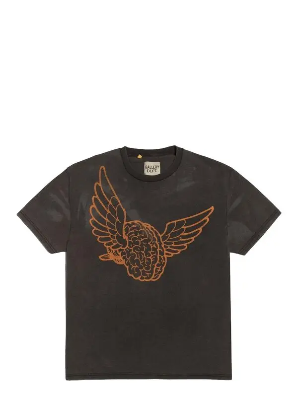 GALLERY DEPT. Big Flying Brain T-shirt - Black