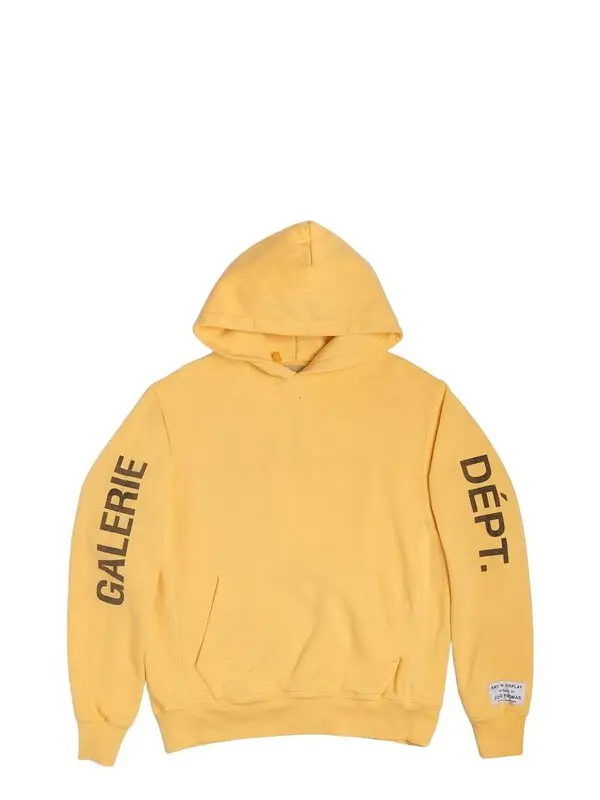 GALLERY DEPT. Art That Kills Reversible Logo Hoodie - Yellow