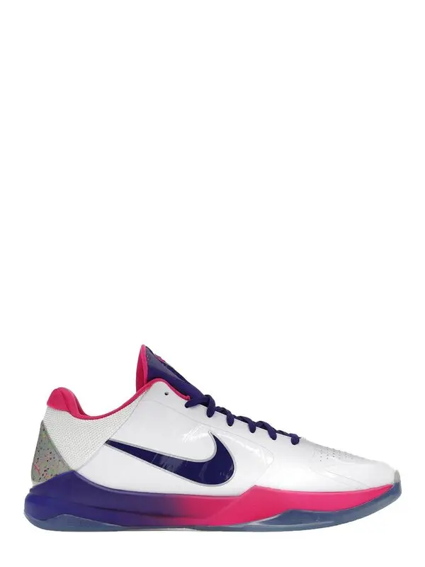 Nike Zoom Kobe 5 Protro "kay Yow" Sneakers - White/metallic Silver