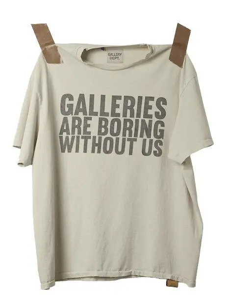 GALLERY DEPT. Boring Tee Shirt - Archival White