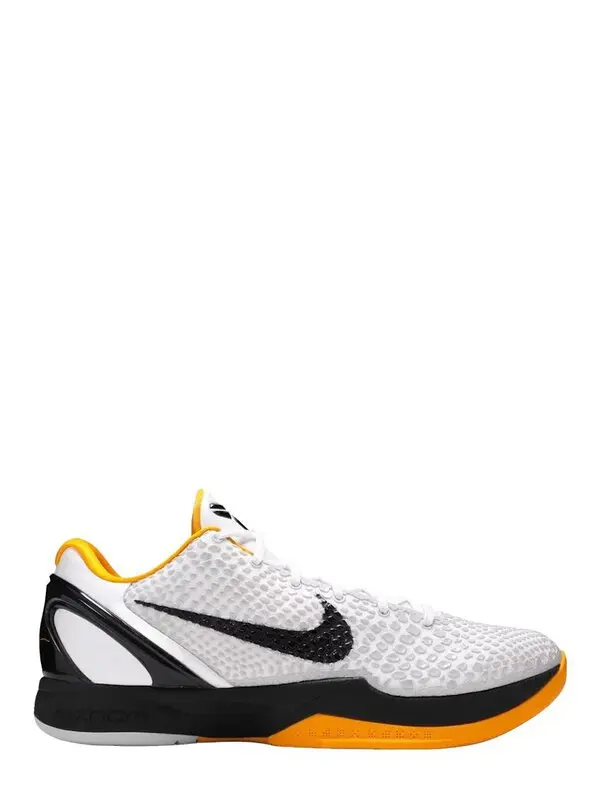 Nike Zoom Kobe 6 Sneakers - White/black/del Sol