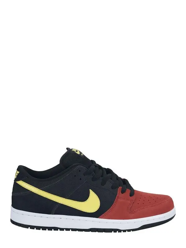 Nike Dunk Low Sneakers - Black/sonic Yellow/university Red