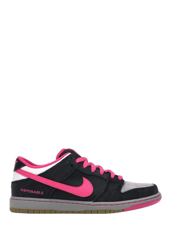 Nike Dunk Low Disposable - Black/pink Foil/white