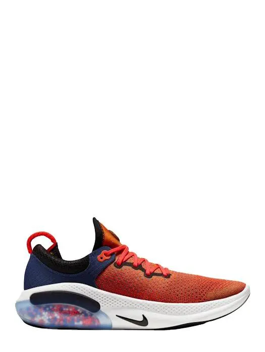 Nike Joyride Run Flyknit Sneakers - Magma Orange/midnight Navy Blue/laser Crimson