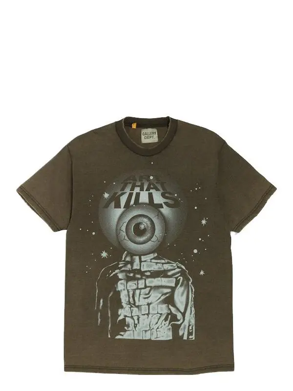 GALLERY DEPT. Atk Rod T-shirt - Faded Black