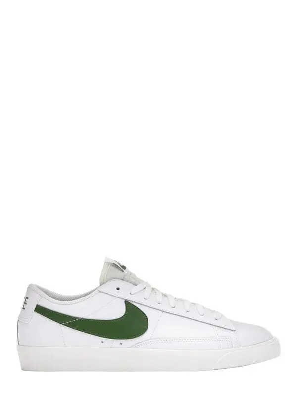 Nike Blazer Low Leather - White/sail/forest Green