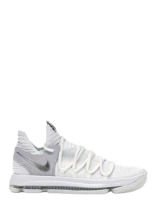 Nike Kd Sneakers - White/metallic Silver/pure Platinum