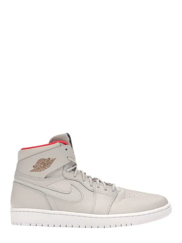 JORDAN 1 Retro High Nouveau - Pure Platinum/bright Crimson