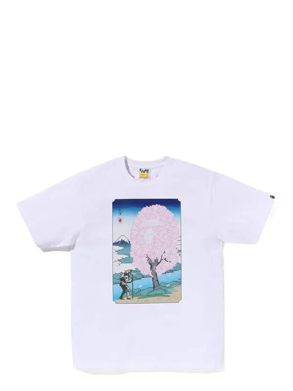 A BATHING APE Sakura Tee Shirt - White