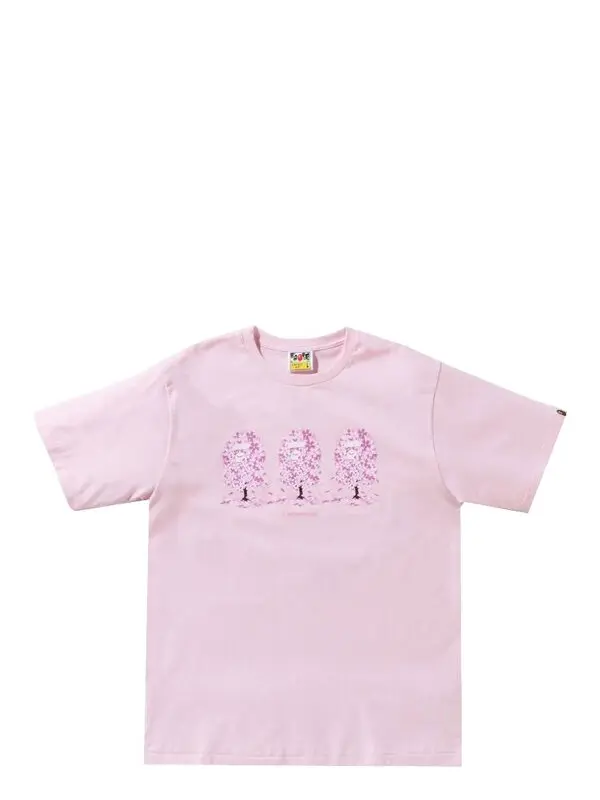 A BATHING APE Sakura Tee Shirt - Pink