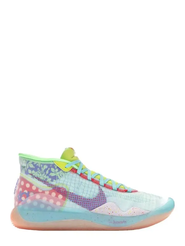 Nike Kd Nrg Peach Jam Sneakers - Teal Tint/red Orbit/photo Blue