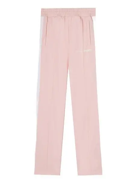 Palm Angels Track Pants - Almond Blossom/white