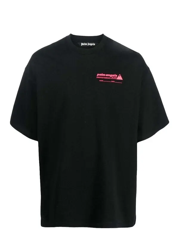 Palm Angels Ski Club T-shirt - Black