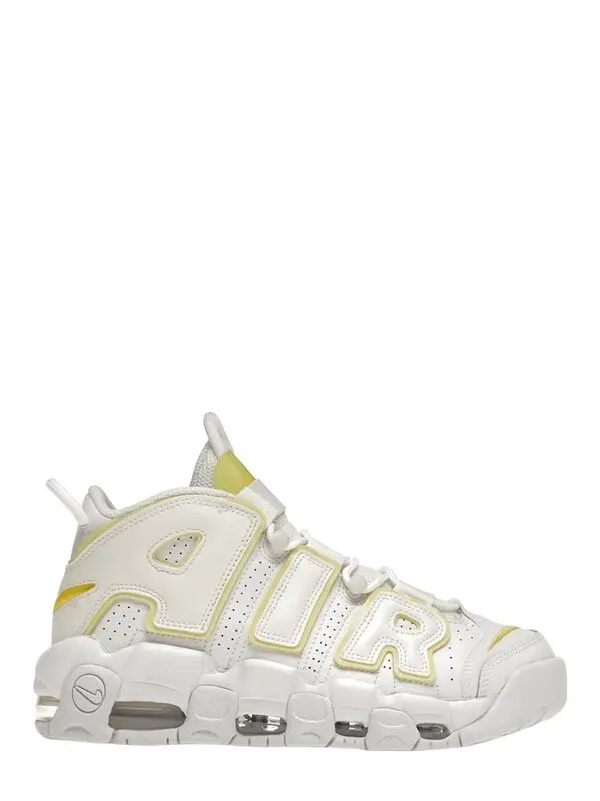 Nike Air More Uptempo Sneakers - Summit White/opti Yellow