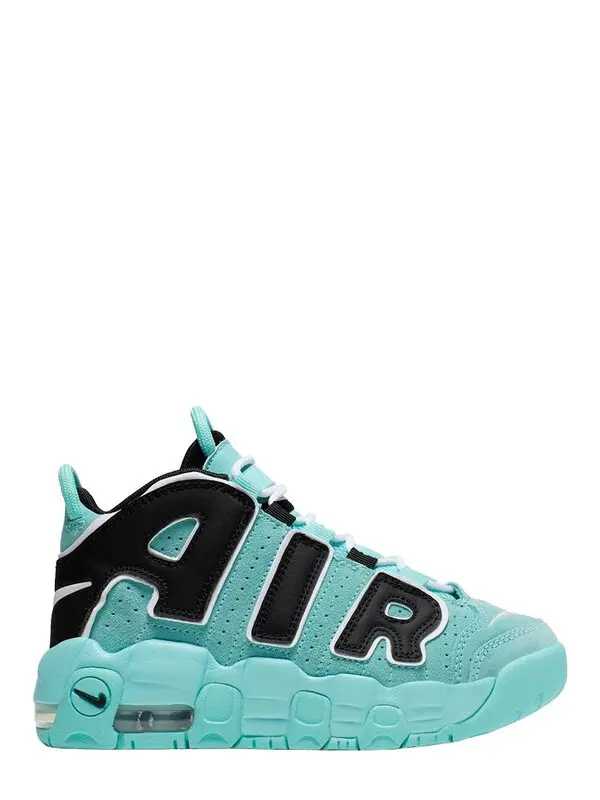 Nike Air More Uptempo Sneakers - Light Aqua/black/white