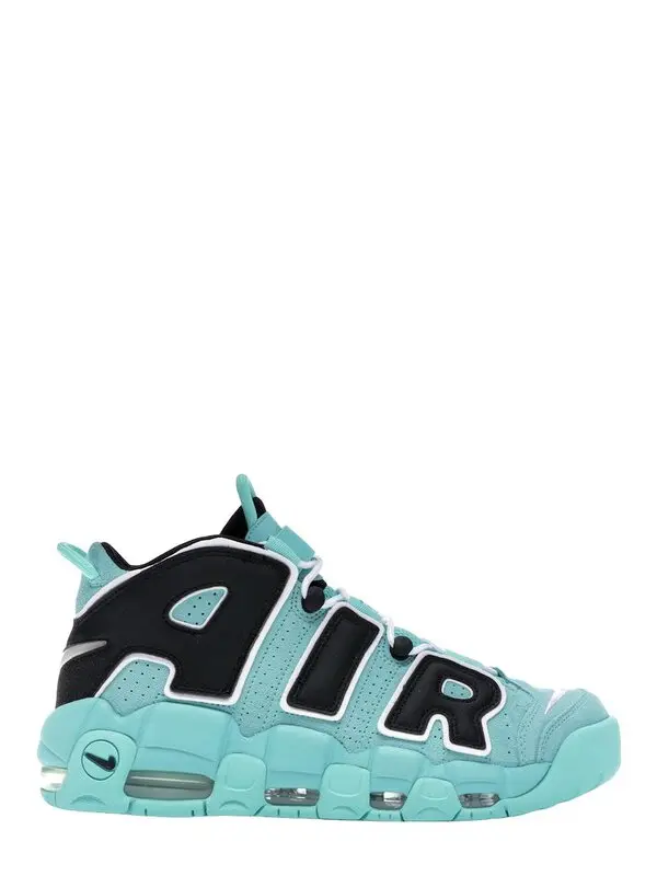 Nike Air More Uptempo Sneakers - Light Aqua/black/white