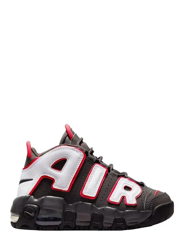 Nike Air More Uptempo Sneakers - Medium Ash/black/siren Red