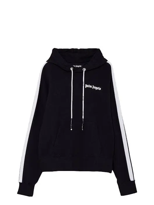 Palm Angels Track Hoodie - Black/white