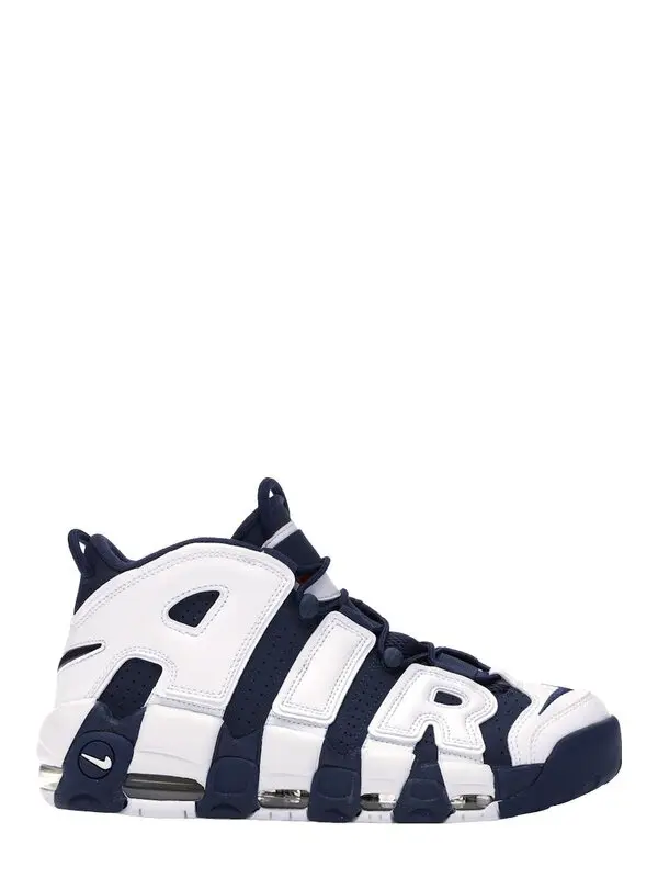 Nike Air More Uptempo Olympic Sneakers - White/metallic Gold/university Red