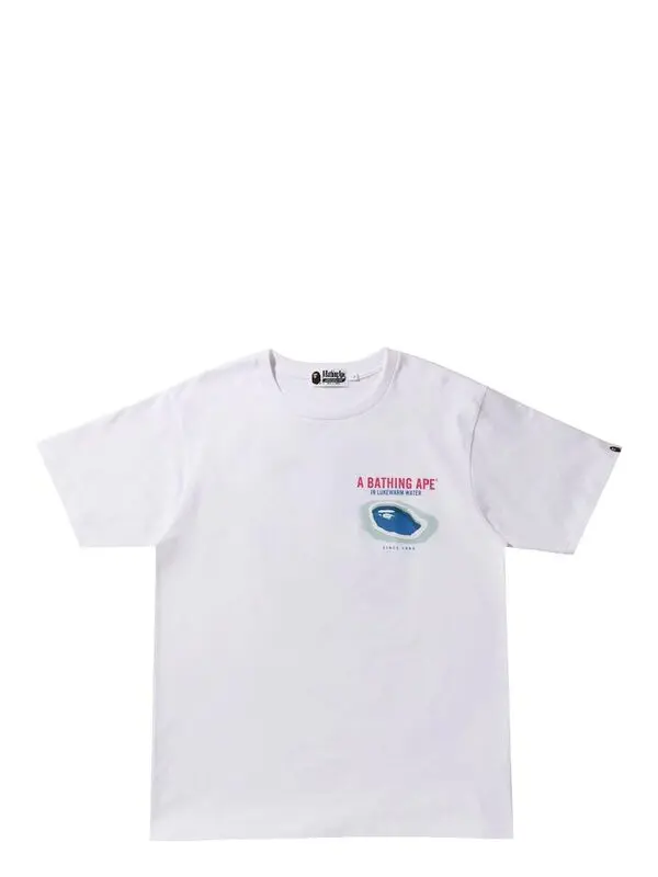 A BATHING APE Resort Pool Tee Shirt - White