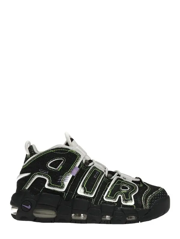 Nike Air More Uptempo Serena Williams Design Crew - Dark Obsidian/space Purple/volt