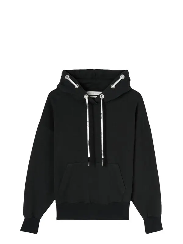 Palm Angels Cord Hoodie - Anthracite/black